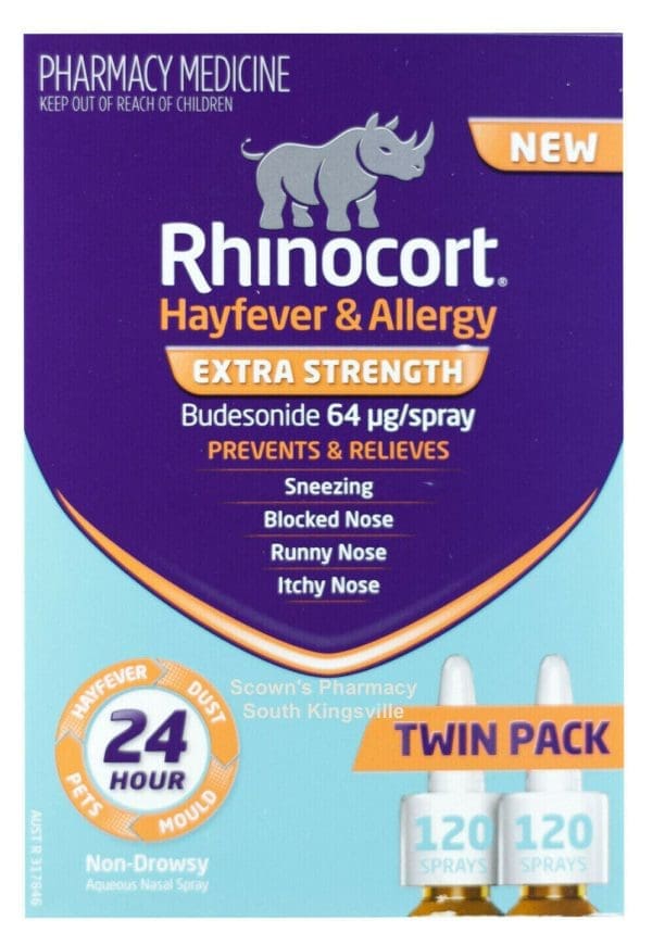 Rhinocort Hayfever & Allergy Extra Strength Nasal Spray